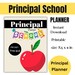 Principal Planner Printable: School Activity Weekly Organizer Pdf ...