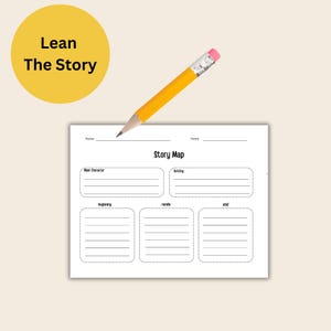 Printable Story Map Sheet for Reading Worksheet Summary Reading Ideas ...