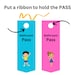Classroom Bathroom Pass to Control Students Printable Worksheet ...