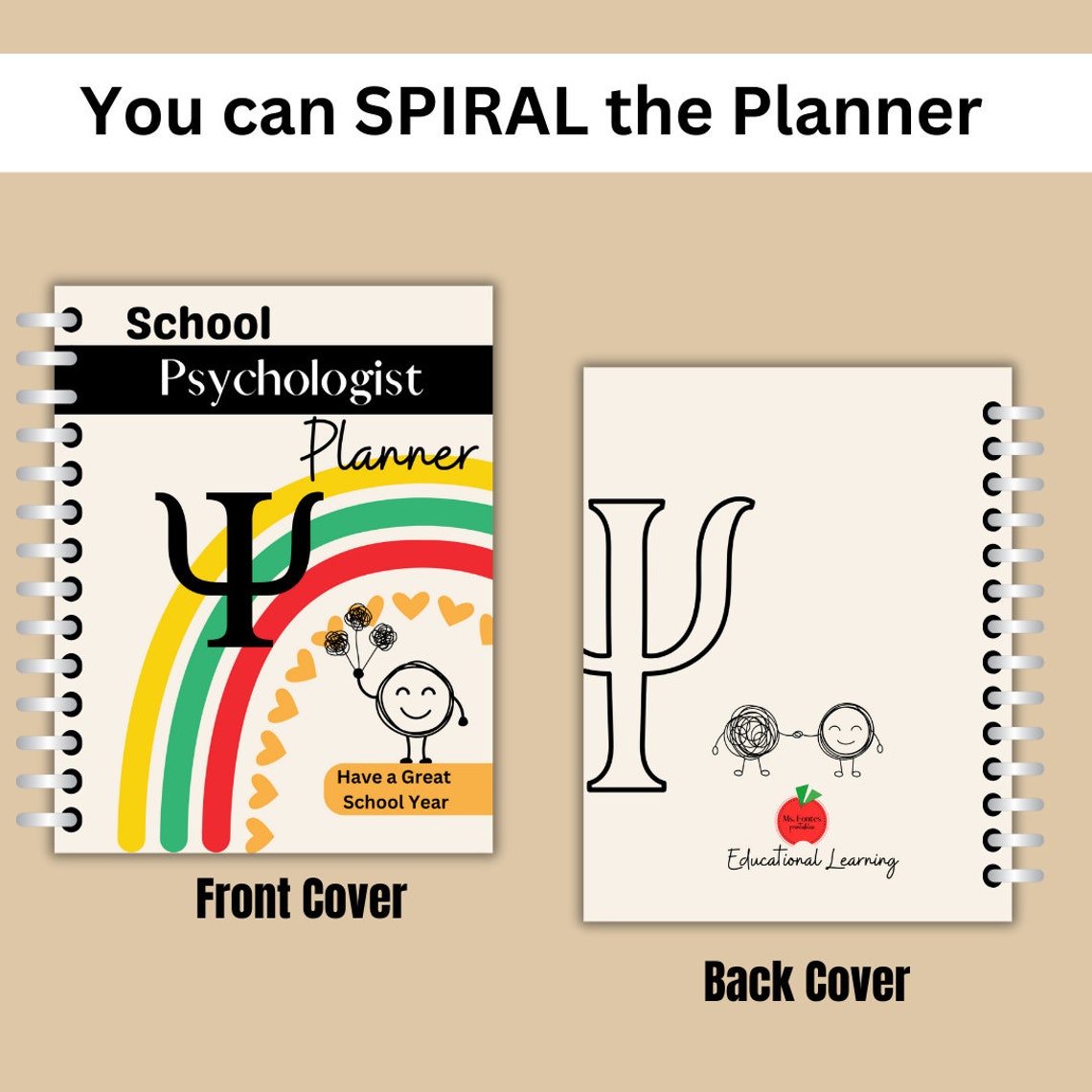 Psychologist Printable Planner Download Weekly Plan to Be Organized ...