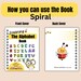 Alphabet Book Printable: Early Learning, Letters & Tracing Kindergarten ...