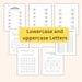 Alphabet Book Printable: Early Learning, Letters & Tracing Kindergarten ...