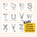 My Alphabet Book Printable Kids Early Learning Download Alphabet ...