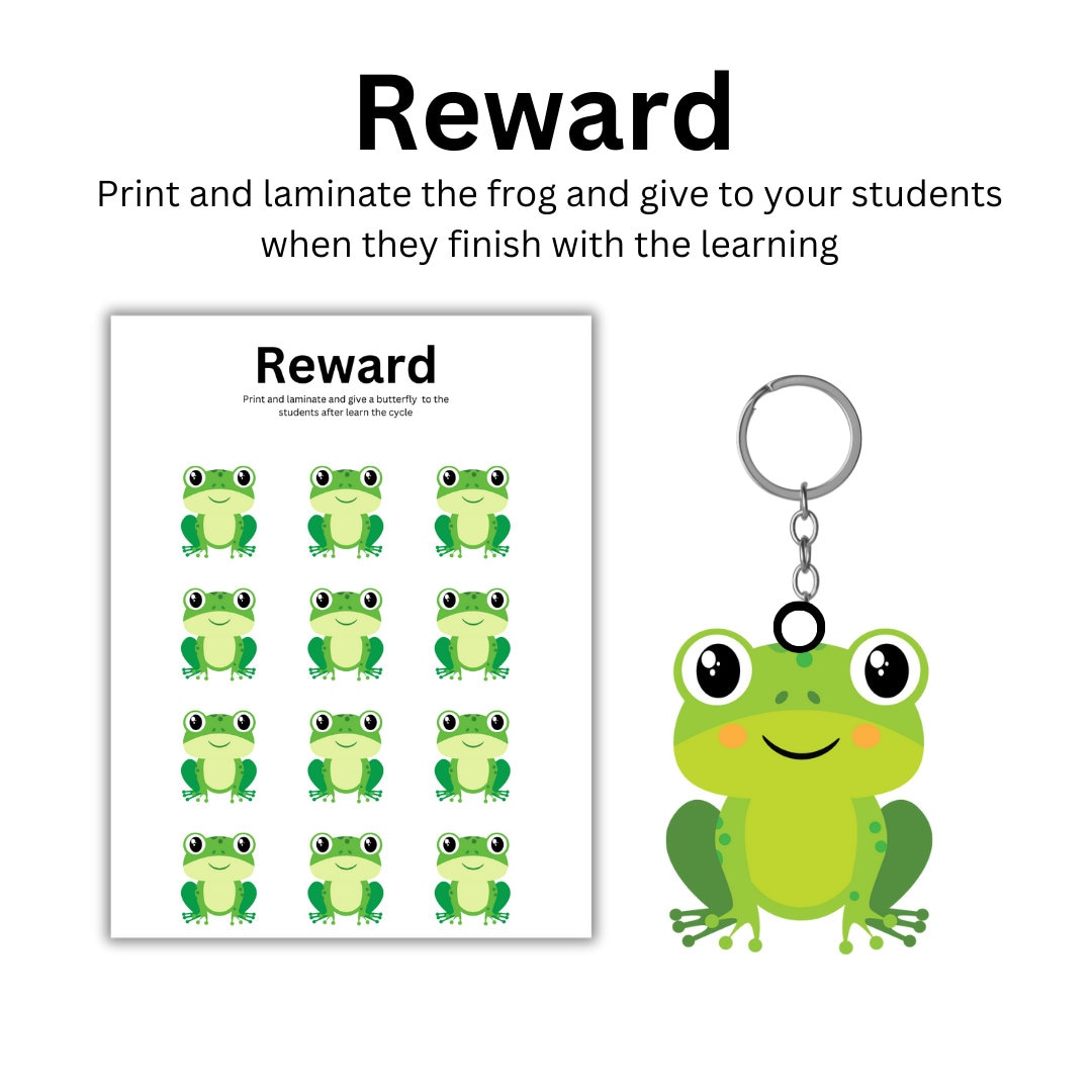 Frog Life Cycle Printable Worksheet Kids Learning Activities Learn All ...