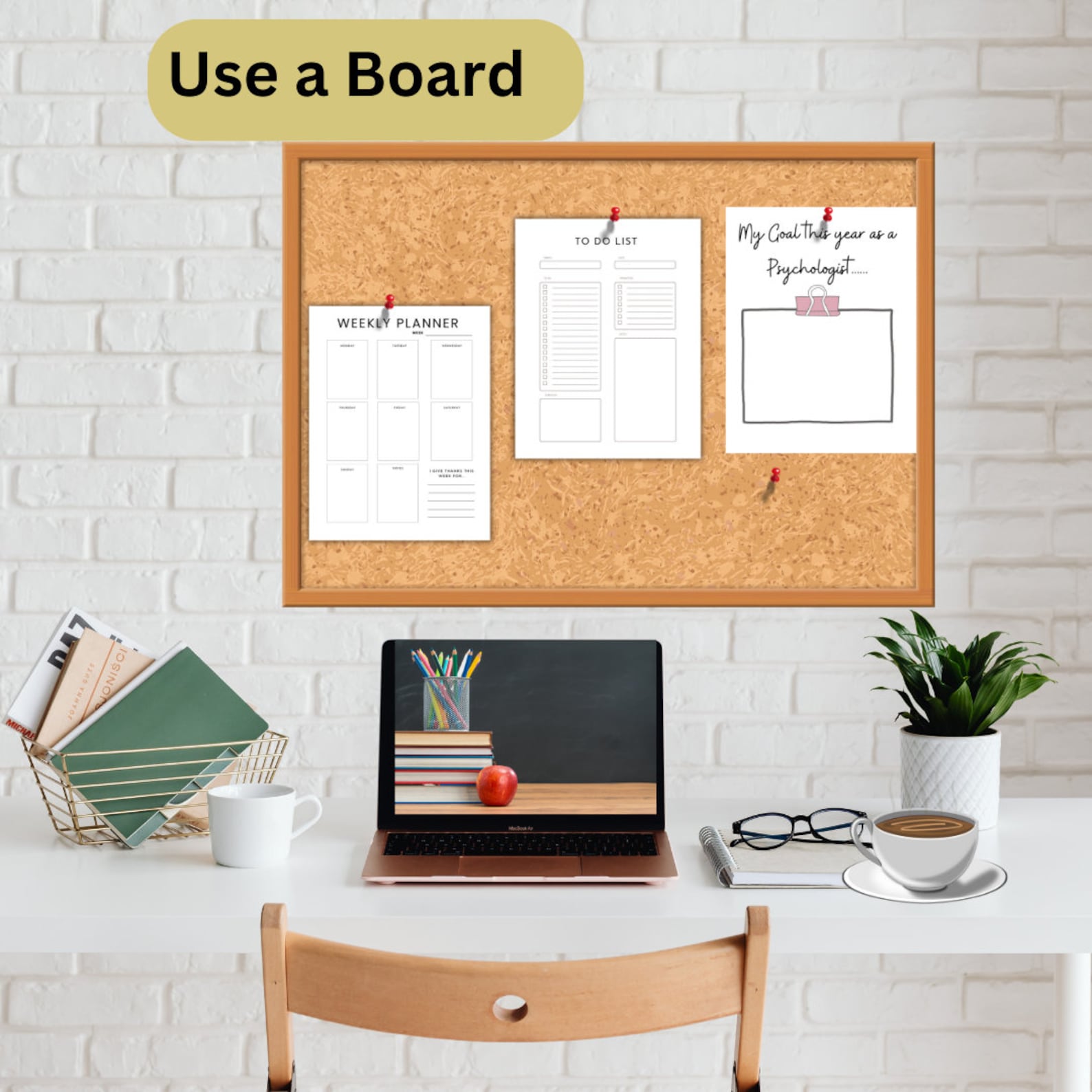 Psychologist Printable Planner Download Weekly Plan to Be Organized ...