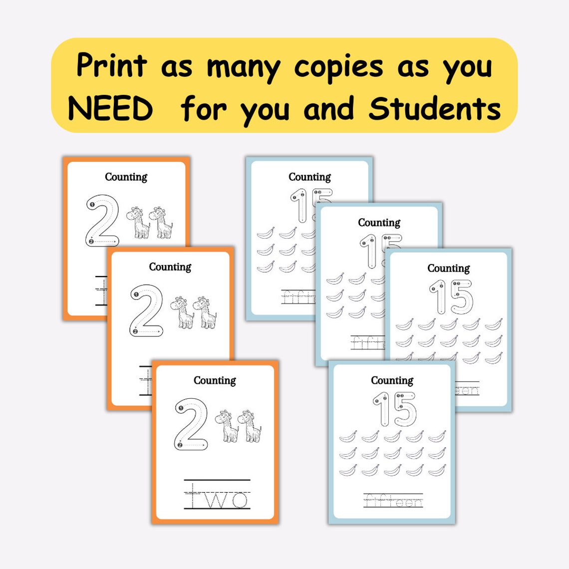 Digital Numbers Worksheet Download Tracing Numbers Print Learning ...