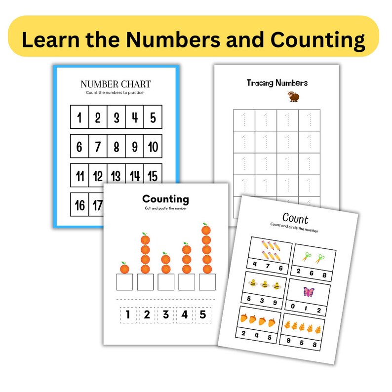 Preschool Book Printable Early Learning Letters Alphabet Pdf Digital ...