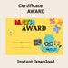 Awards Students Certificate Printable Download Awards for Classes ...