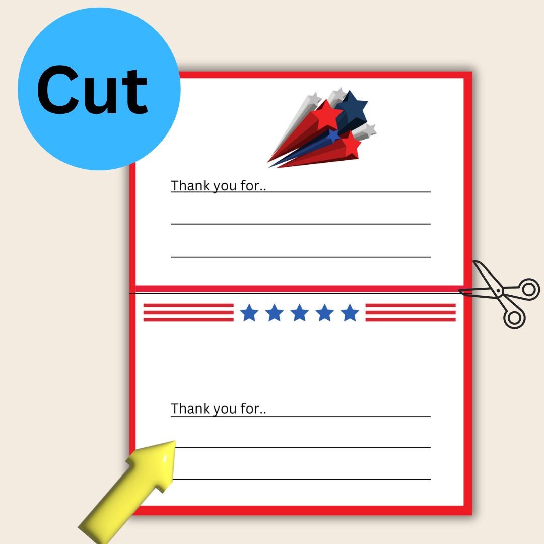 Veterans Day Printable Cards Give Gratitude This Memorial Day Cards for ...