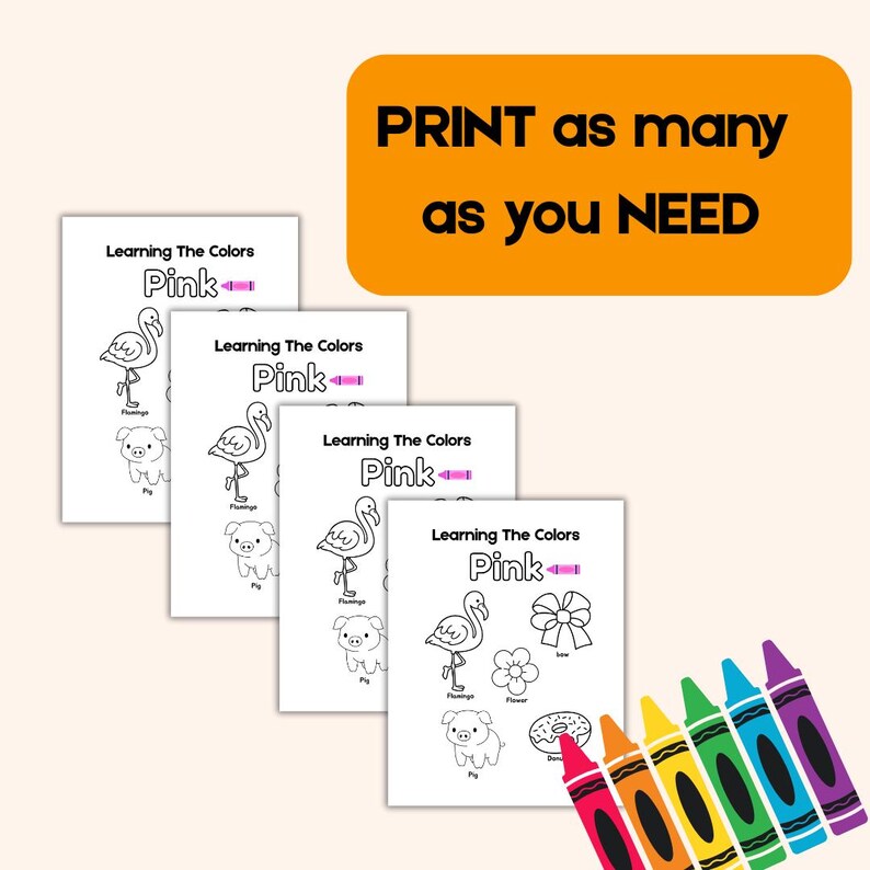 Preschool Colors Recognition Worksheets Fun Kids Coloring Pages ...