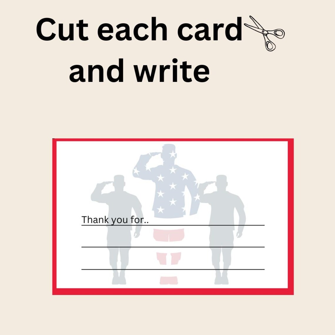 Veterans Day Printable Cards Give Gratitude This Memorial Day Cards for ...