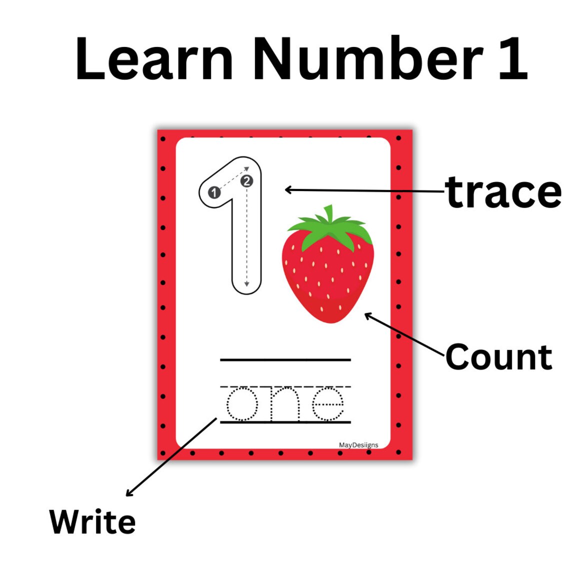 Numbers 1 to 10 Printable Worksheet Students Learning Educational ...