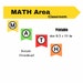 Math Sign Printable Flags Downloadable Classroom Flags Decor Print ...