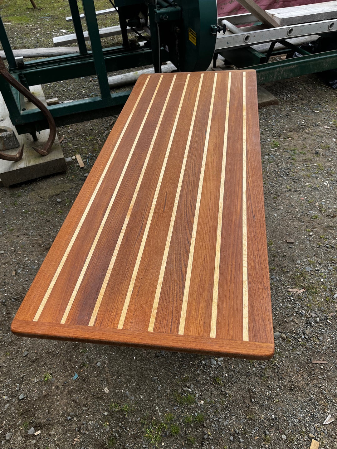 Teak Table Top, Boat Galley Table Top - Etsy