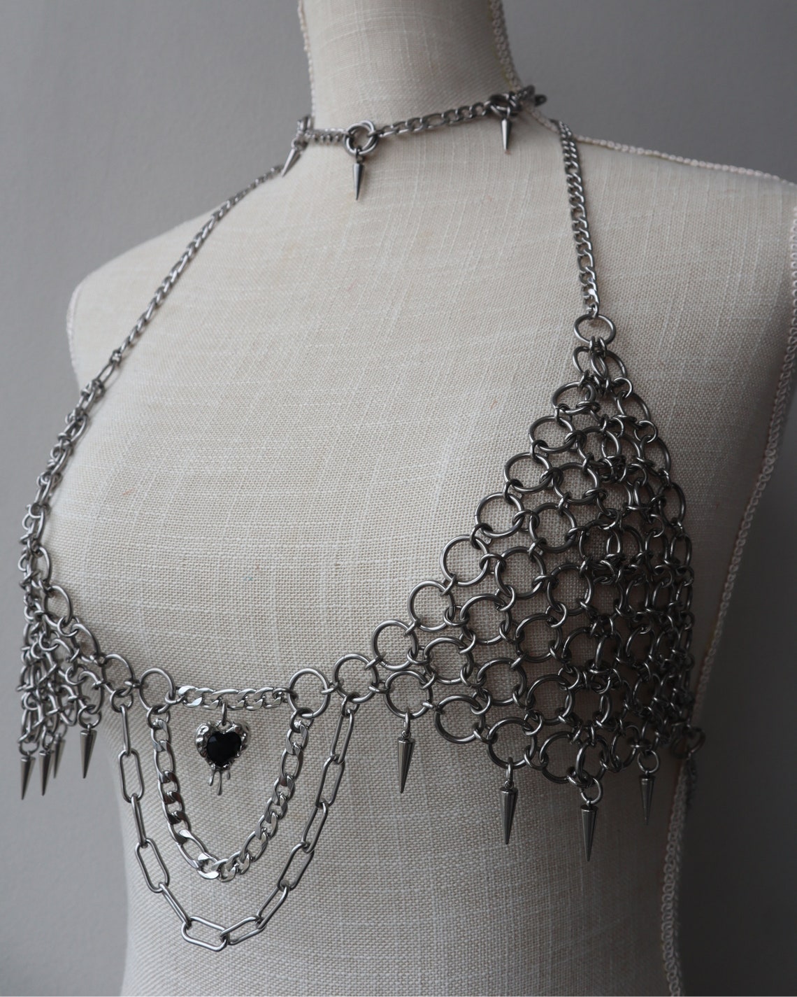 Chainmail Bikini Top - Etsy
