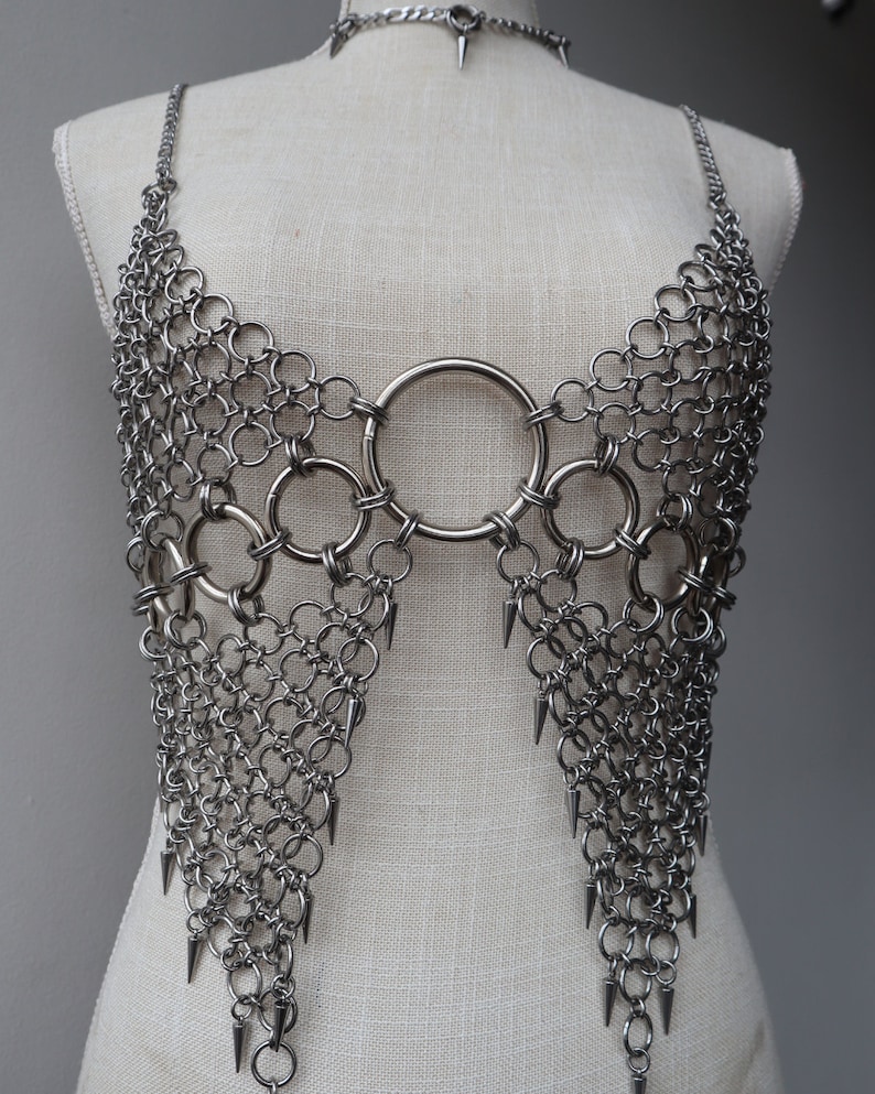 Y2k Chainmail Top - Etsy