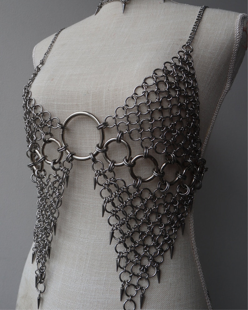 Y2k Chainmail Top - Etsy