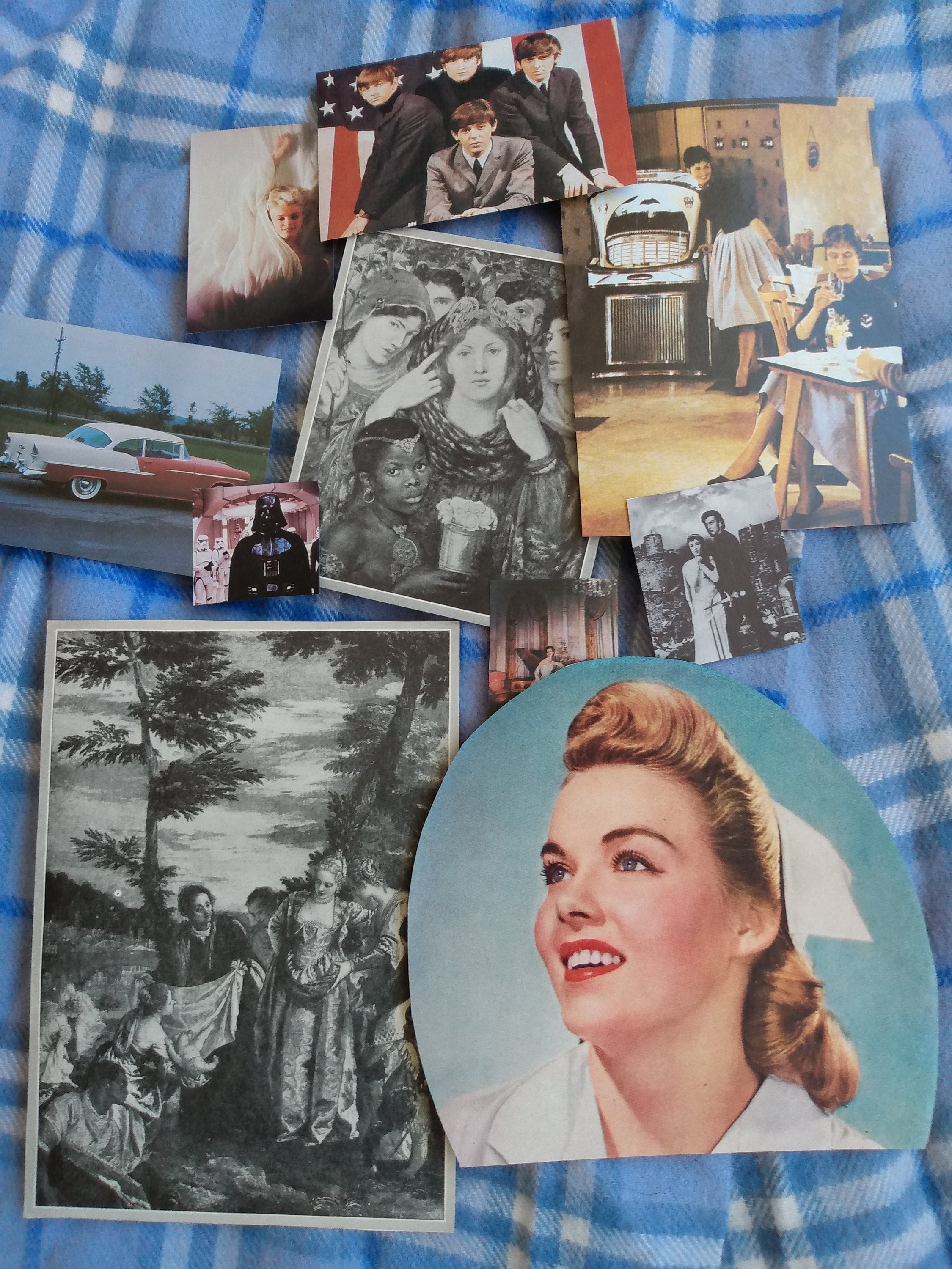 Magazine Vintage Images Cut Outs (100 Pieces) - Etsy