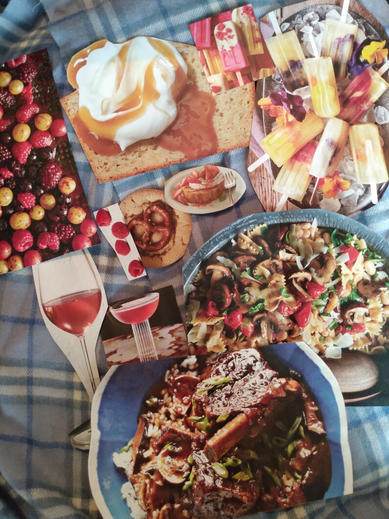 Magazine Food Cut Outs (100 Pieces) for Food Journals, Collages Etc - Etsy