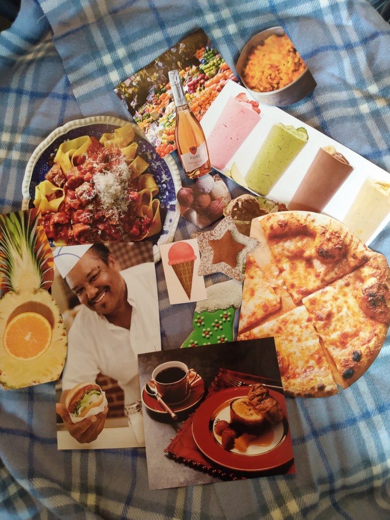Magazine Food Cut Outs (100 Pieces) for Food Journals, Collages Etc - Etsy