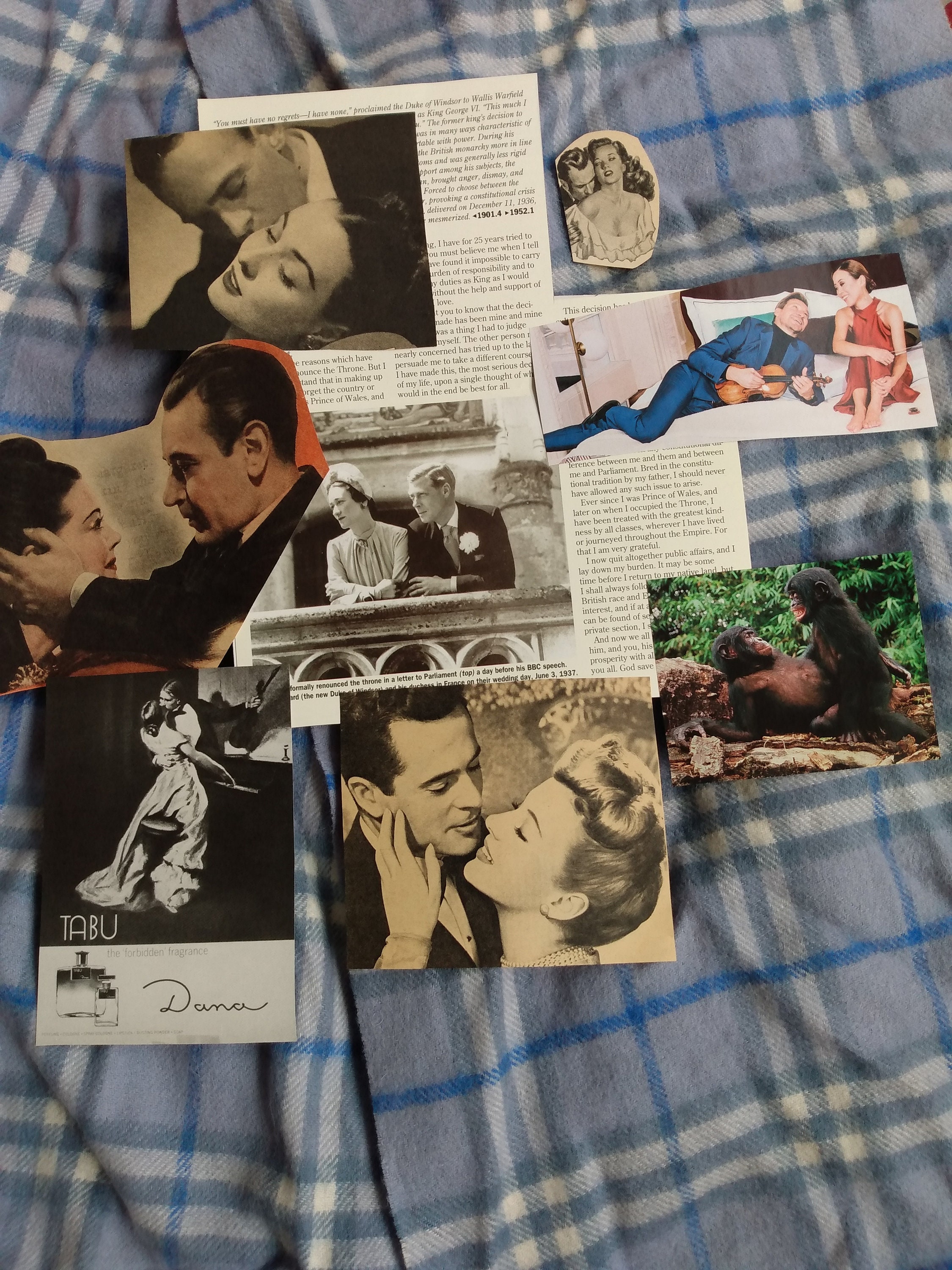 Magazine Romance Cut Outs (100 Pieces) Collage Kits Glue Book Images - Etsy