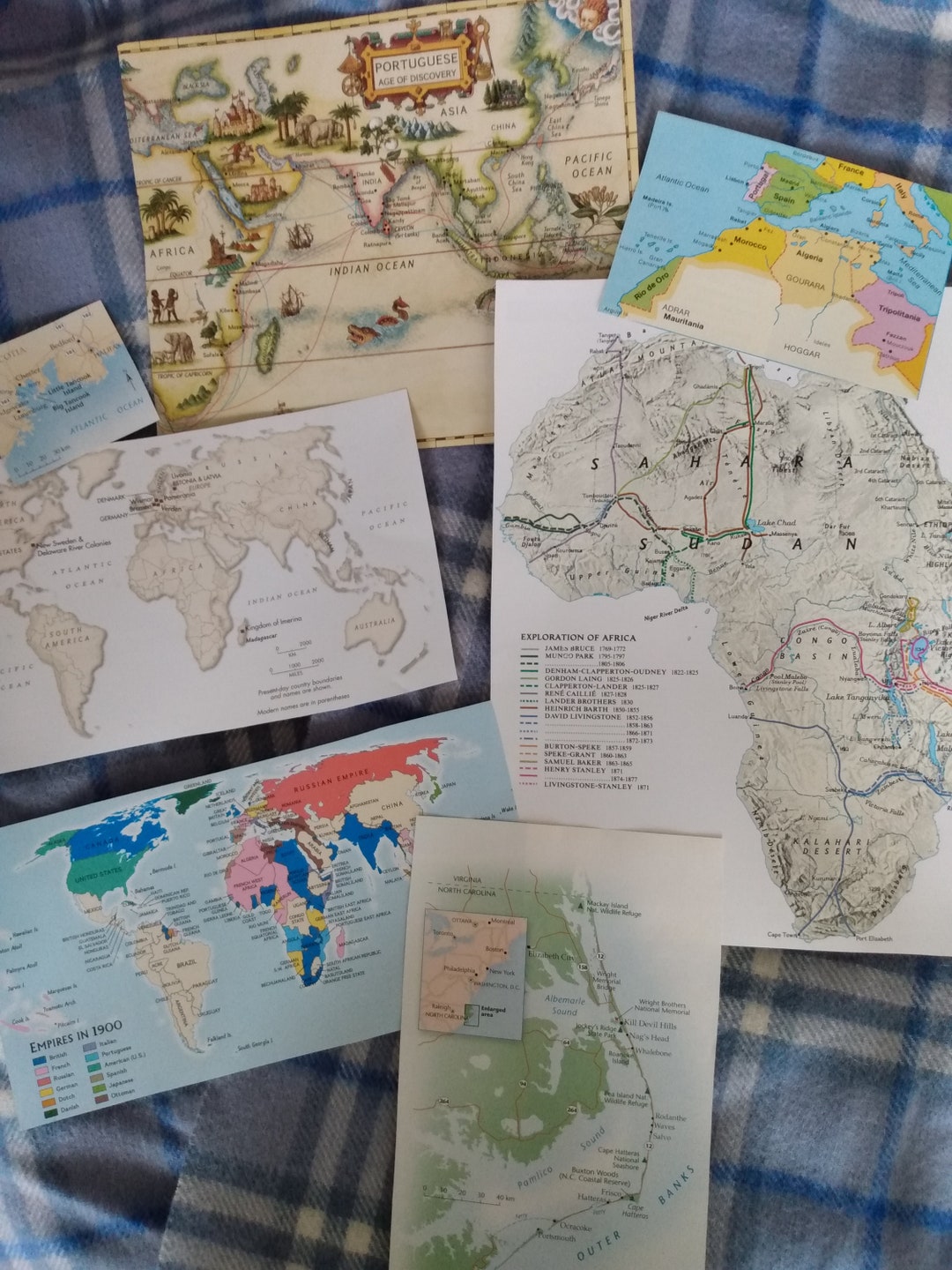 Magazine Maps Cut Outs (100 Pieces) - Etsy