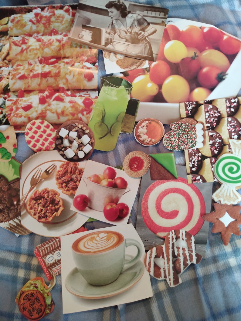 Magazine Food Cut Outs (100 Pieces) for Food Journals, Collages Etc - Etsy