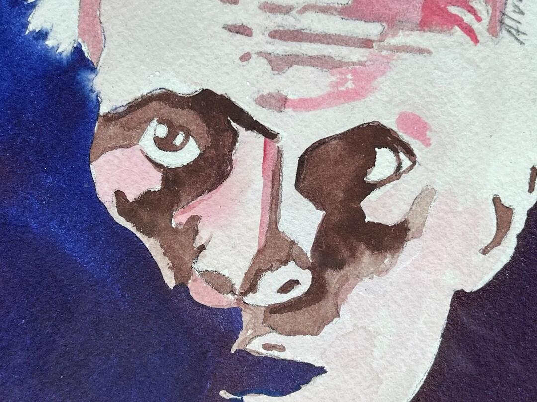 ORIGINAL Roy Batty and Pris Bladerunner 1982 Watercolor by Alvan Long ...