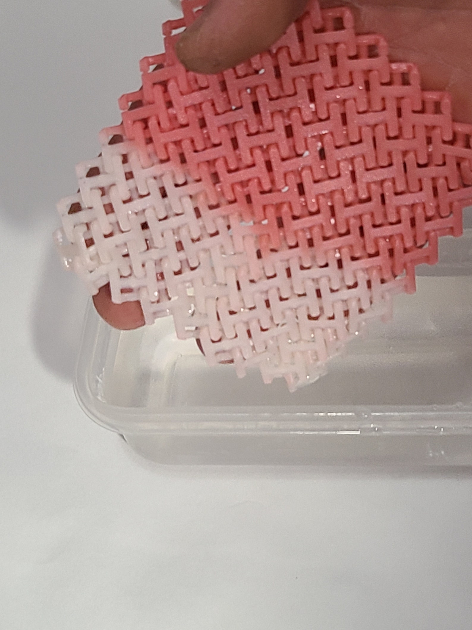 Heat Activated Color Changing 3D Printed Chainmail Plastic Fabric - Etsy