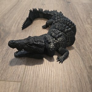 Mega Croc Giant 3d Printed Articulated Crocodile Action Figure 18 ...