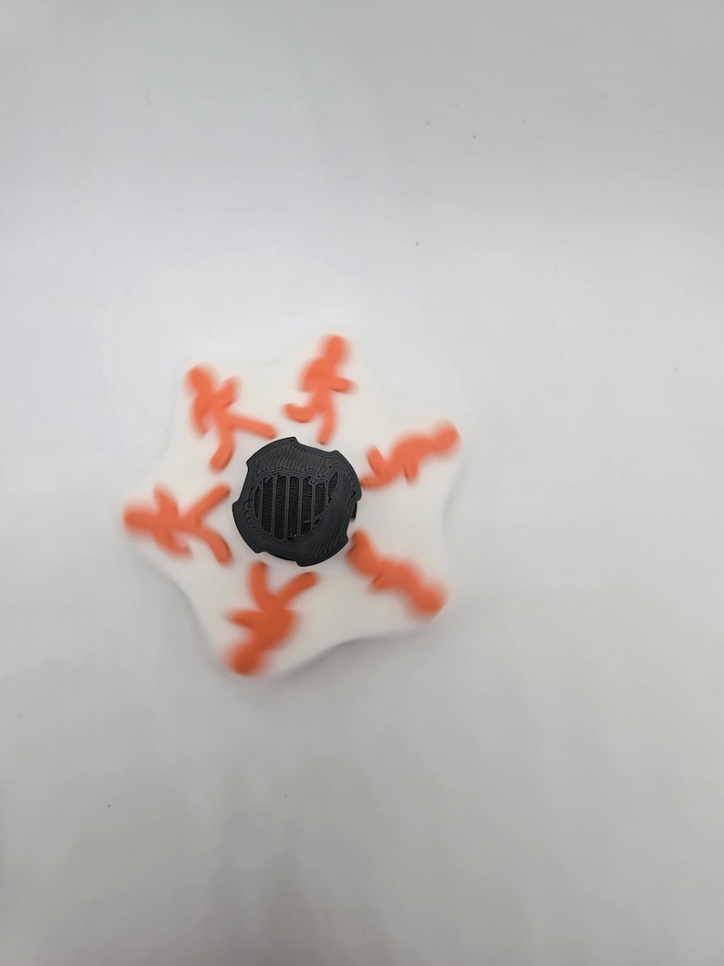 3D Printed Zoetrope: Running Stick Figure Animation Spinner - Etsy