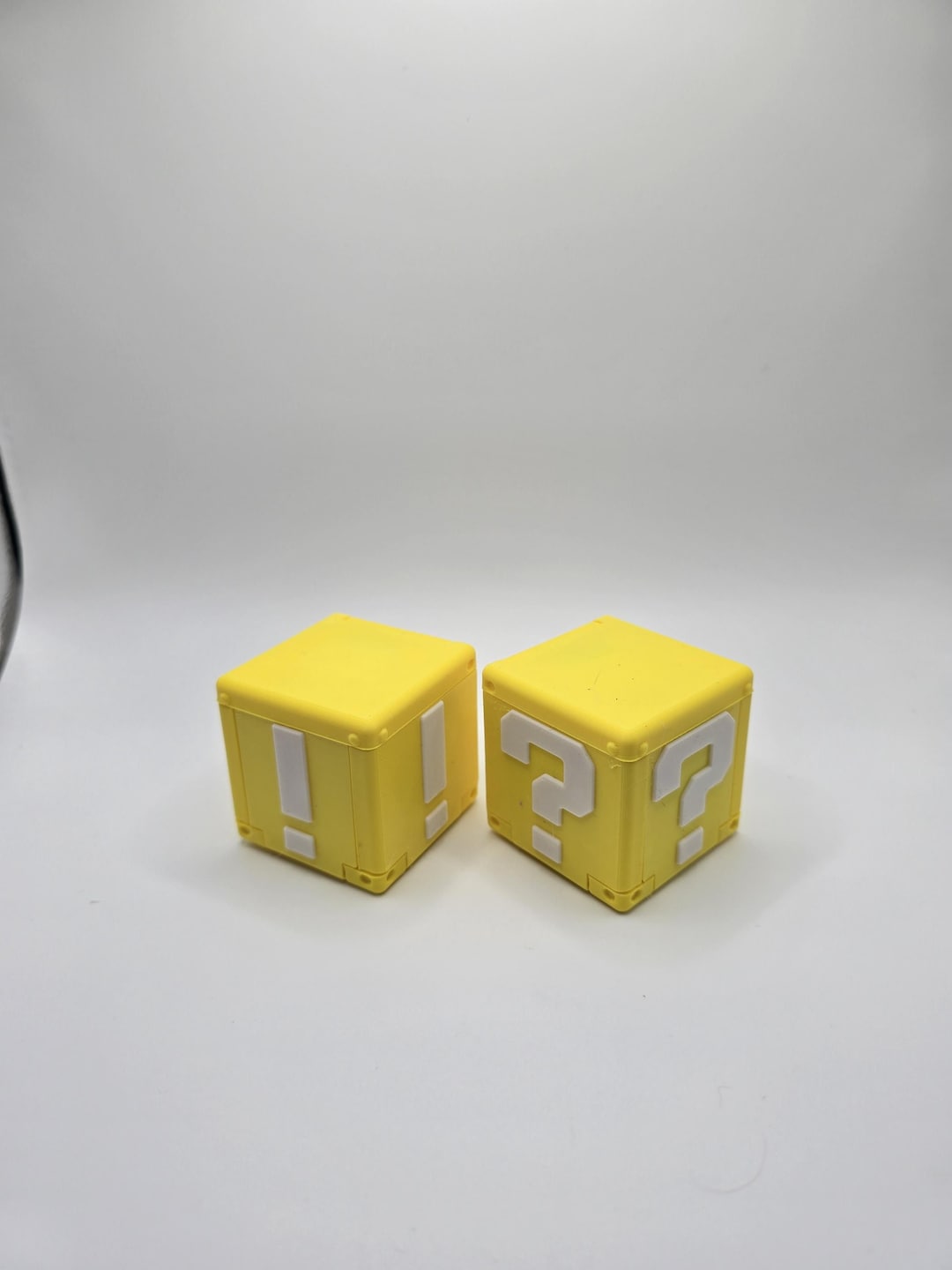 3D Printed Mario Block Switch Game Holder | Question Mark or ...