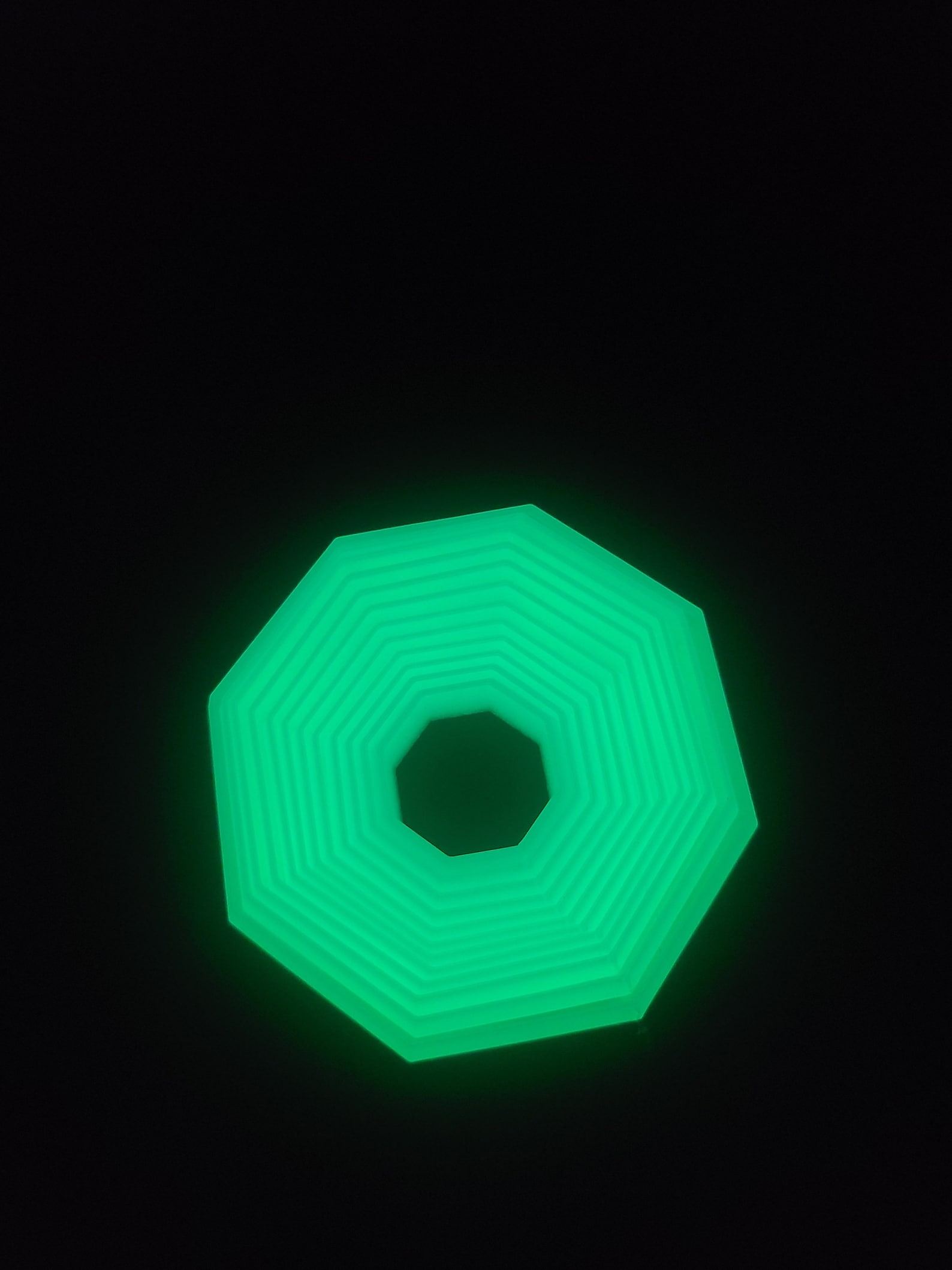 Glow in Dark Octagon Fractal Fidget ASMR Calming Sensory Nerve - Etsy