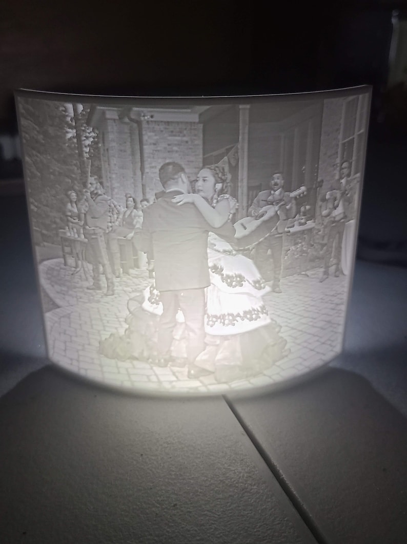 Personalized Lithophane Wall Plug in Night Light of Any Legal Image ...