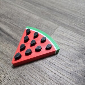Watermelon Slice Fidget Toy 3D Printed Endless Fun - Etsy