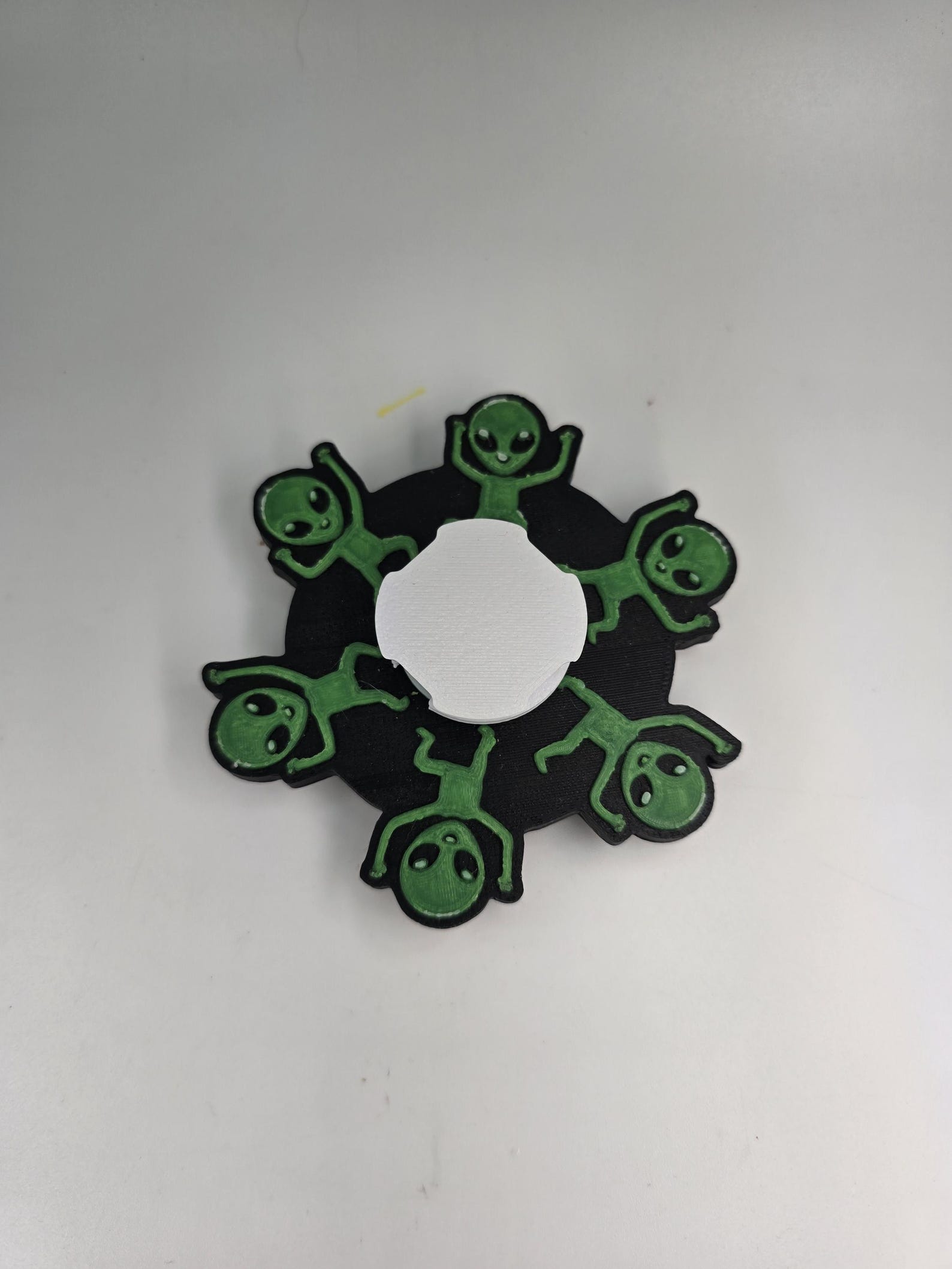 3D Printed Dancing Alien Zoetrope Spinner (animation Only Viewable ...