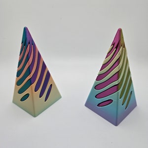 Vortex Pyramid Fidget 3D Printed Desk Toy & Display - Etsy