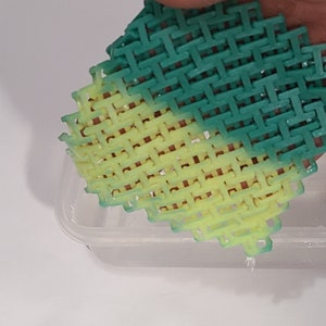 Heat Activated Color Changing 3D Printed Chainmail Plastic Fabric - Etsy