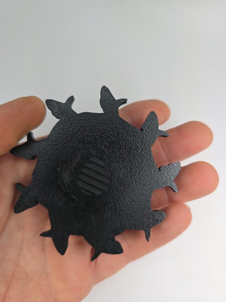 3D Printed Orca Zoetrope Spinner • Breaching Whale Illusion • Kinetic ...