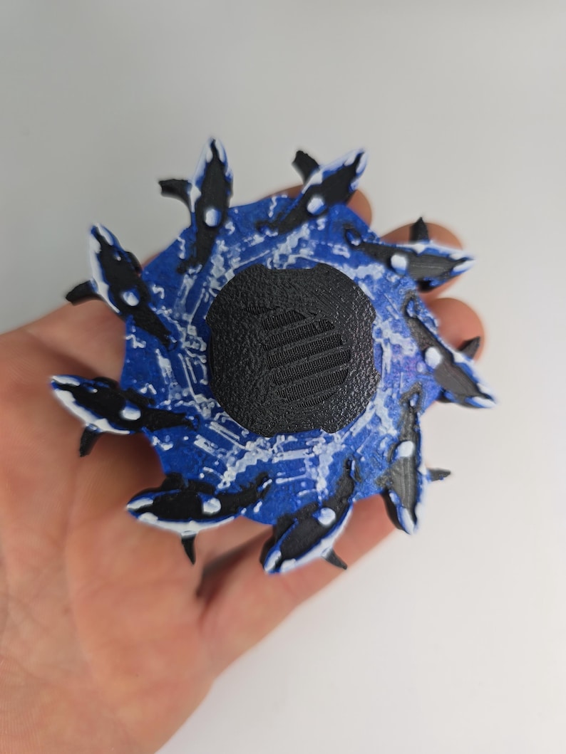 3D Printed Orca Zoetrope Spinner • Breaching Whale Illusion • Kinetic ...