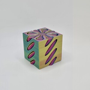 Passthrough Vortex Cube Fidget Toy 3D Printed Desk Toy Stress Relief - Etsy