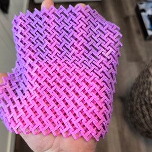 Heat Activated Color Changing 3D Printed Chainmail Plastic Fabric - Etsy