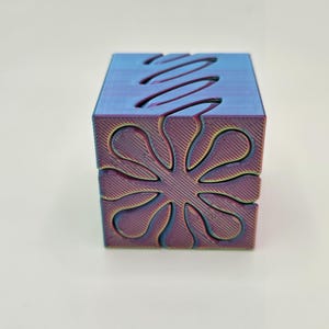 Passthrough Vortex Cube Fidget Toy 3D Printed Desk Toy Stress Relief - Etsy