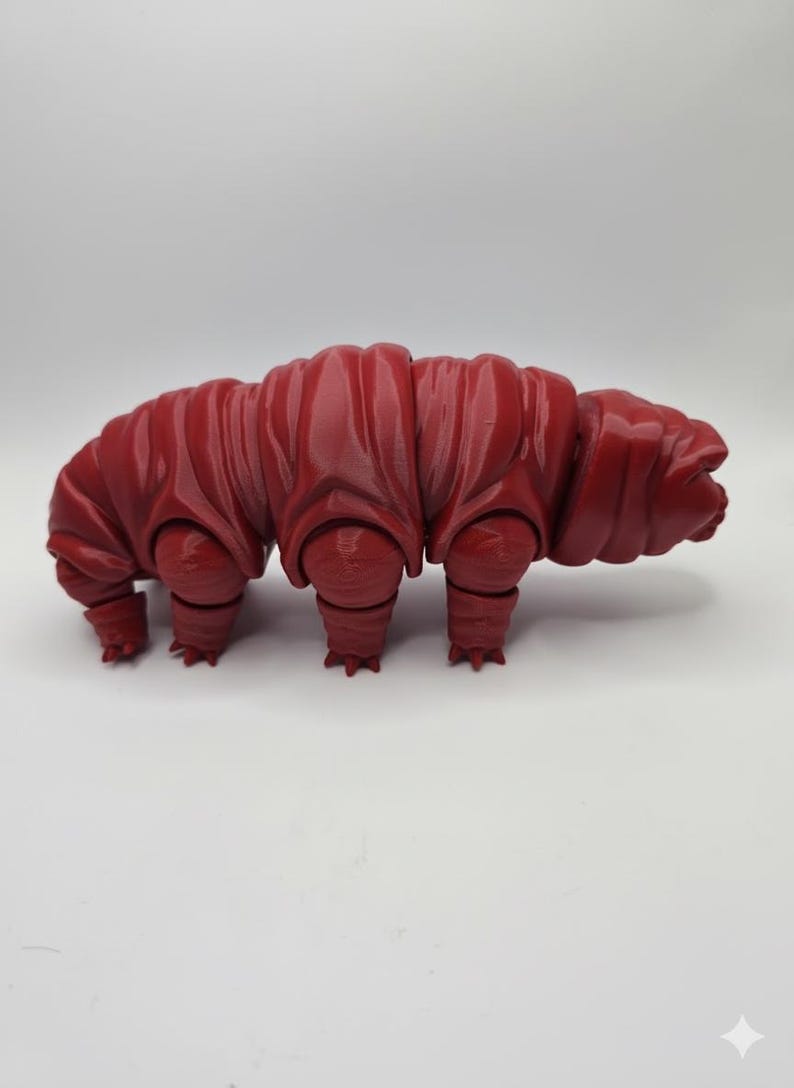 3D Printed Tardigrade Toy: Water Bear Gift for Science Lovers - Etsy