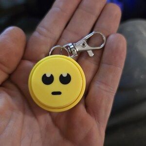 Emoji Fidget Keychains | Clicky Button Fun | Choose Your Favorite - Etsy