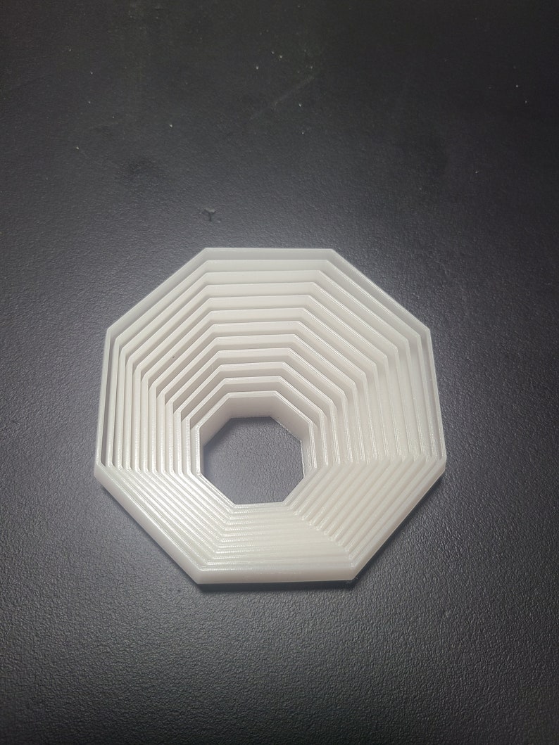 Glow in Dark Octagon Fractal Fidget ASMR Calming Sensory Nerve - Etsy