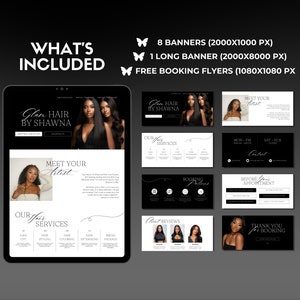 Acuity Scheduling Template Hair Stylist Luxury Booking Website Template ...