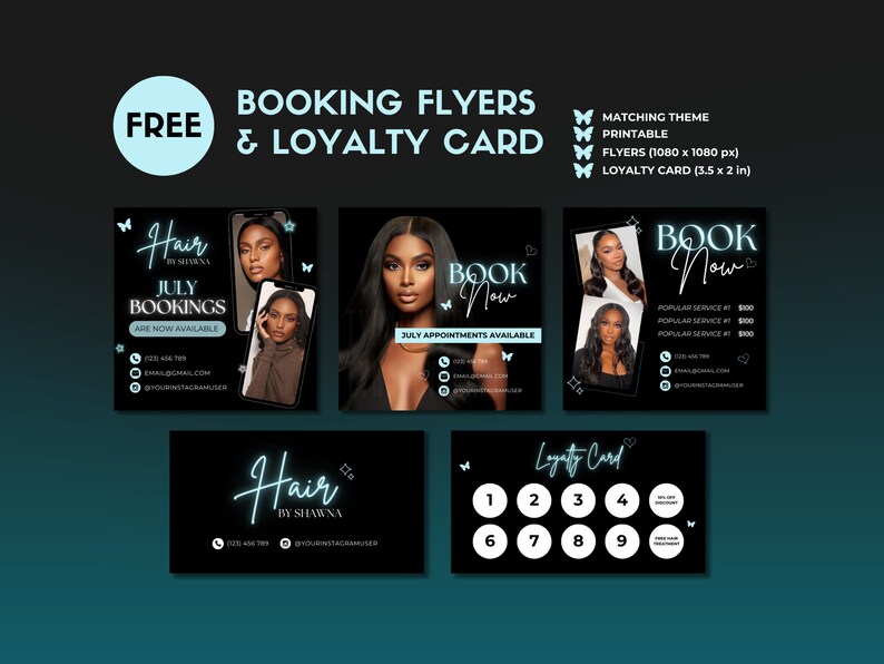 Hair Acuity Scheduling Template, DIY Acuity Hair Booking Site, Hair ...