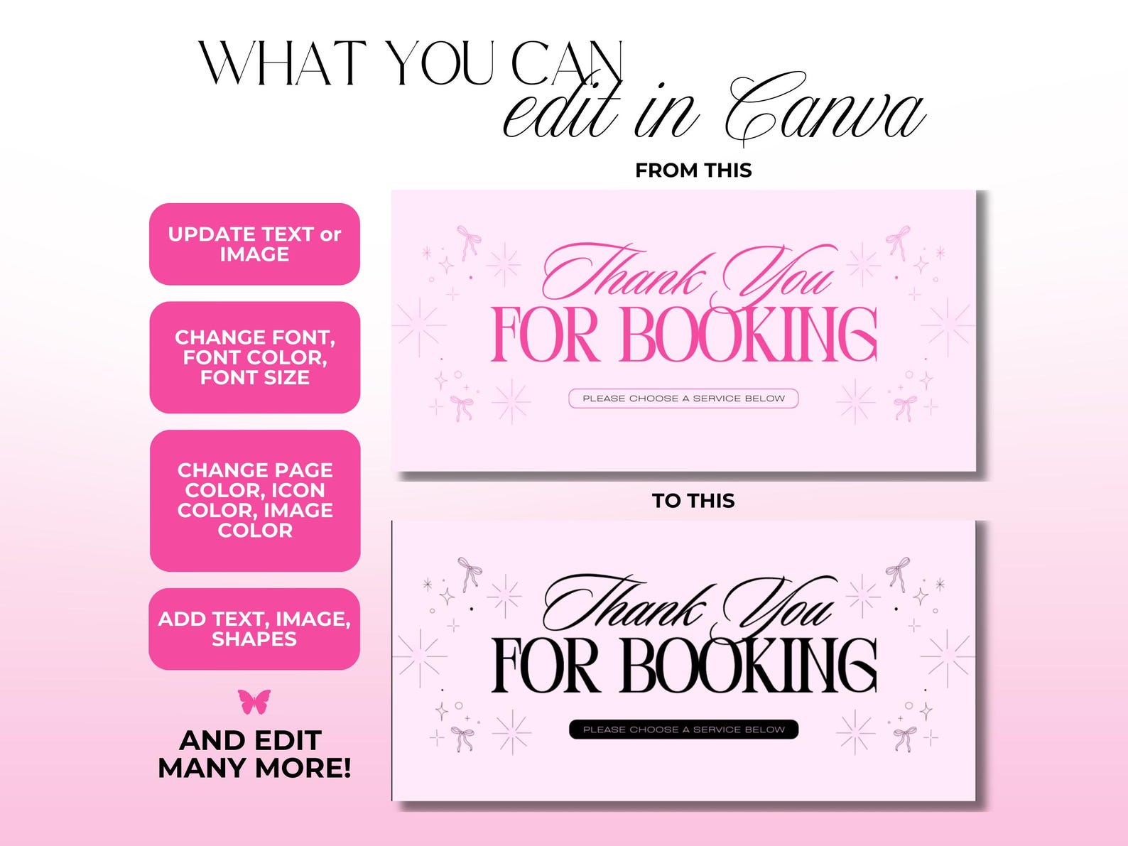 Pink Acuity Scheduling Template Lash Tech Acuity Schedule Lash Acuity ...