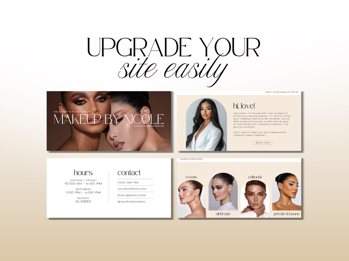 Makeup Acuity Scheduling Template Makeup Booking Site Acuity Makeup ...